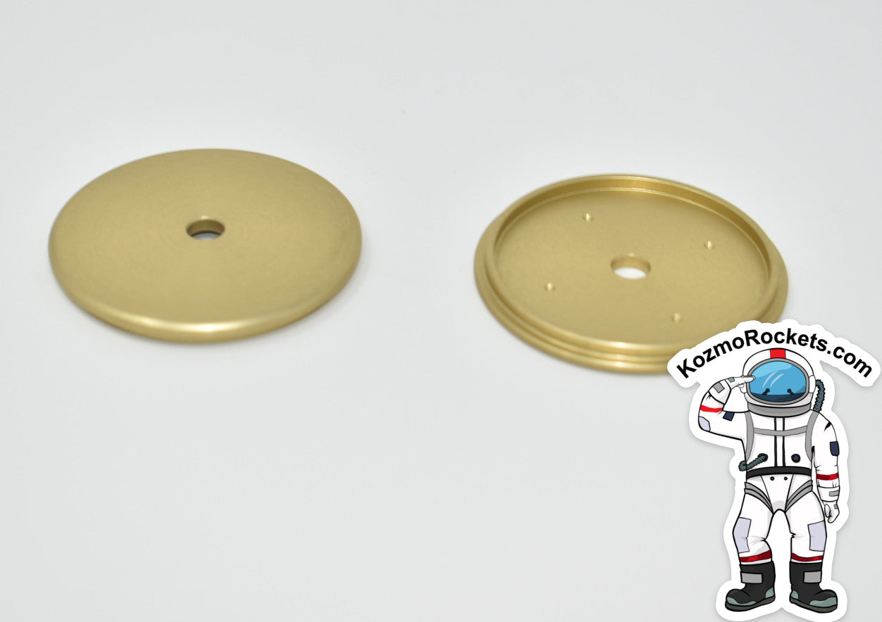 Kozmo 54mm Aluminum Stepped Bulkhead - 1st Gen - 2NDS – BuyRocketMotors.com